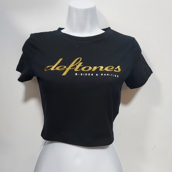 Tops | Deftones Crop Top Baby Tee Numetal Tool Goth Alternative ...